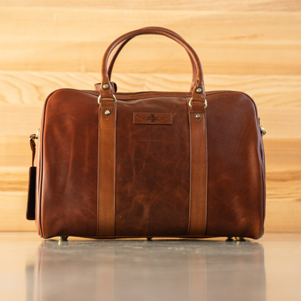 Harry | Small Leather Holdall | Morgan Motor Company Shop