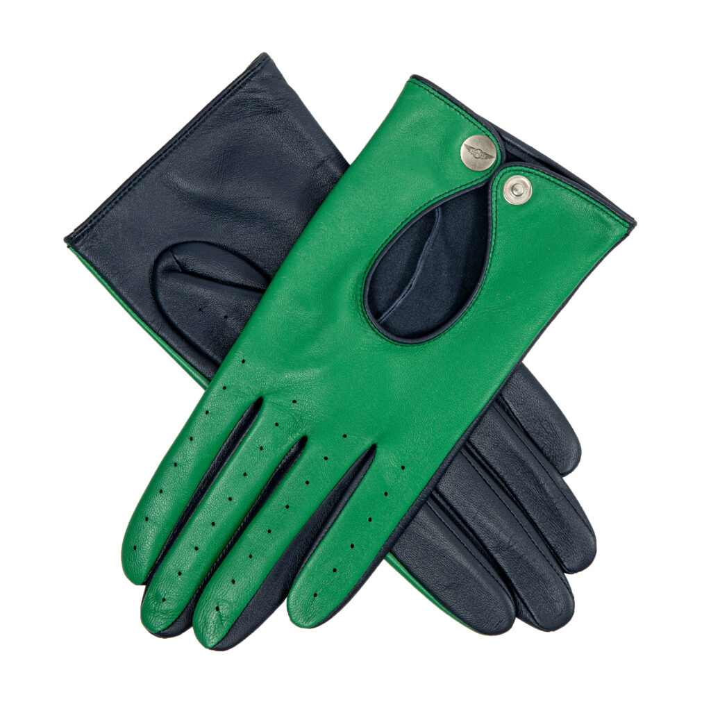 Dents x Morgan | Ladies Emerald/Navy | Morgan Motor Company Shop